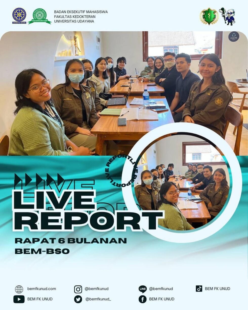 Rapat 6 Bulanan BEM - BSO 2023 - BEM FK UNUD 2025 - Saptakarya Digdaya