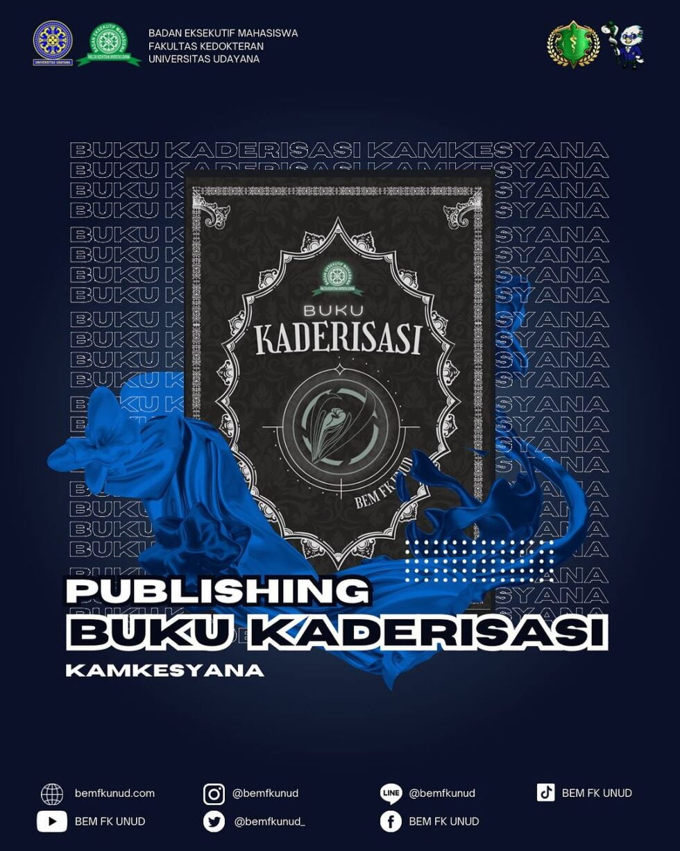 Publishing Buku Kaderisasi Kamkesyana 2023 - BEM FK UNUD 2025 - Saptakarya Digdaya