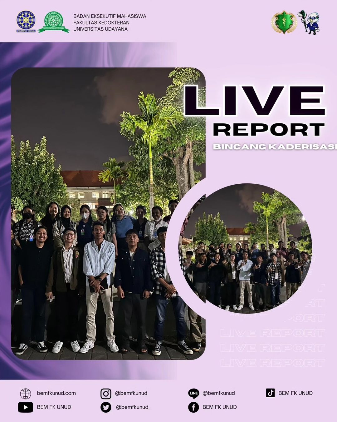Bincang Kaderisasi 16 Oktober 2023 - BEM FK UNUD 2025 - Saptakarya Digdaya