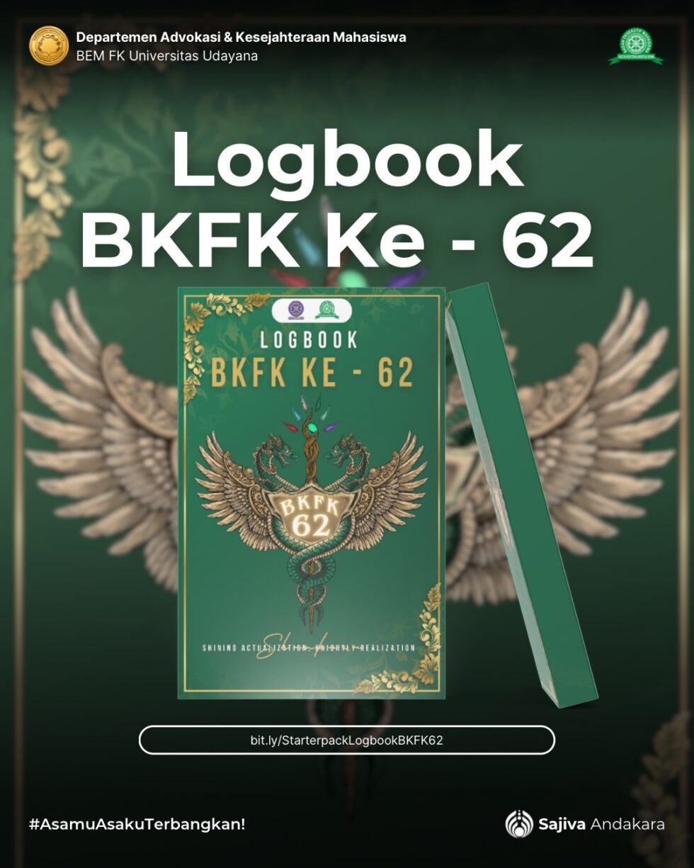 Logbook BKFK-62 - BEM FK UNUD 2026 - Abhiyasa Amerta