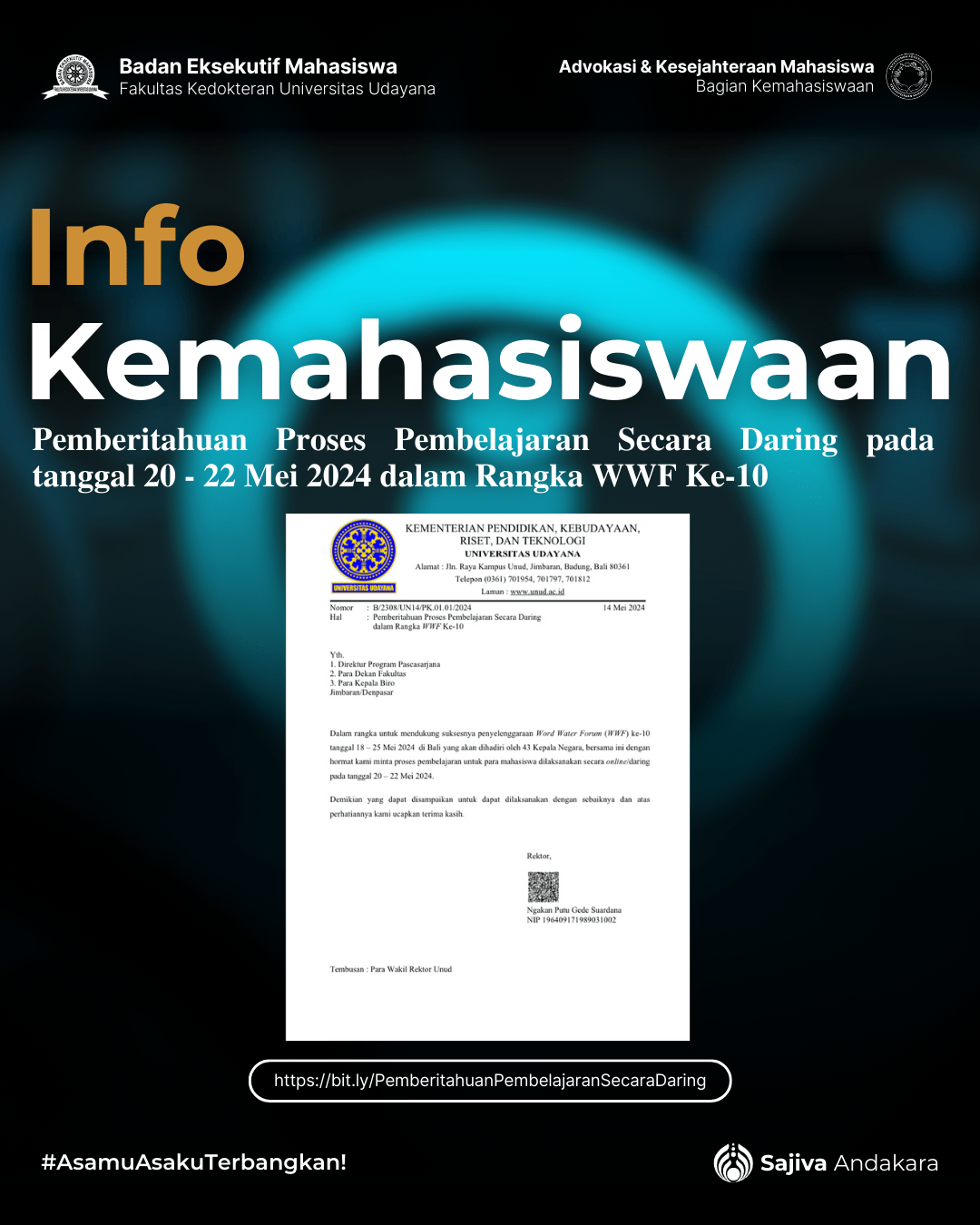 Proses Pembelajaran Daring dalam Rangka WWF-10 - BEM FK UNUD 2025 ...